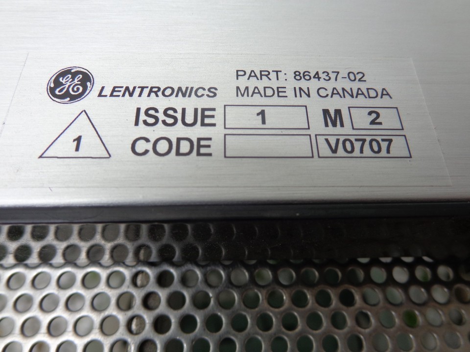 Nortel Networks 86437-02 Lentronics JUNGLEMUX JIF-DS1 JMUX UNIT BLACK ...