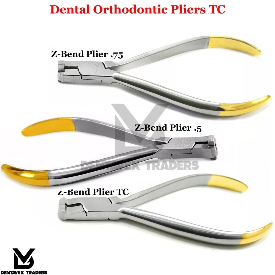 Z-Bend Pliers Dental Clinical Wire Bending Orthodontic Z Bender Loop ...