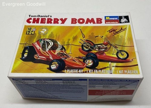 Monogram Tom Daniel's Cherry Bomb 1:24 Scale Plastic Model Kit IOB ...