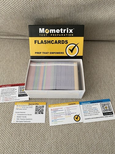 PMP Exam Prep 7th Ed Flash cards Boxes | eBay