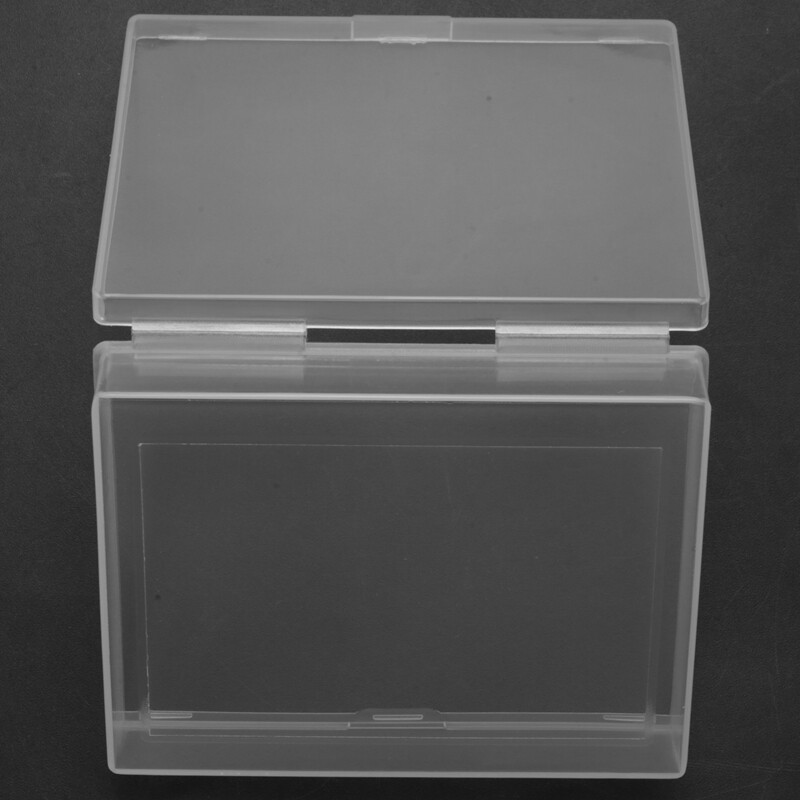 10Pcs Box Trading Card Case Card Storage Organizer Clear Card Case ...