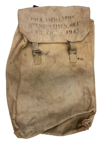 WW2 British P37 Pack Ancillaries Mountings Radio Equipment 1945 Dated ...