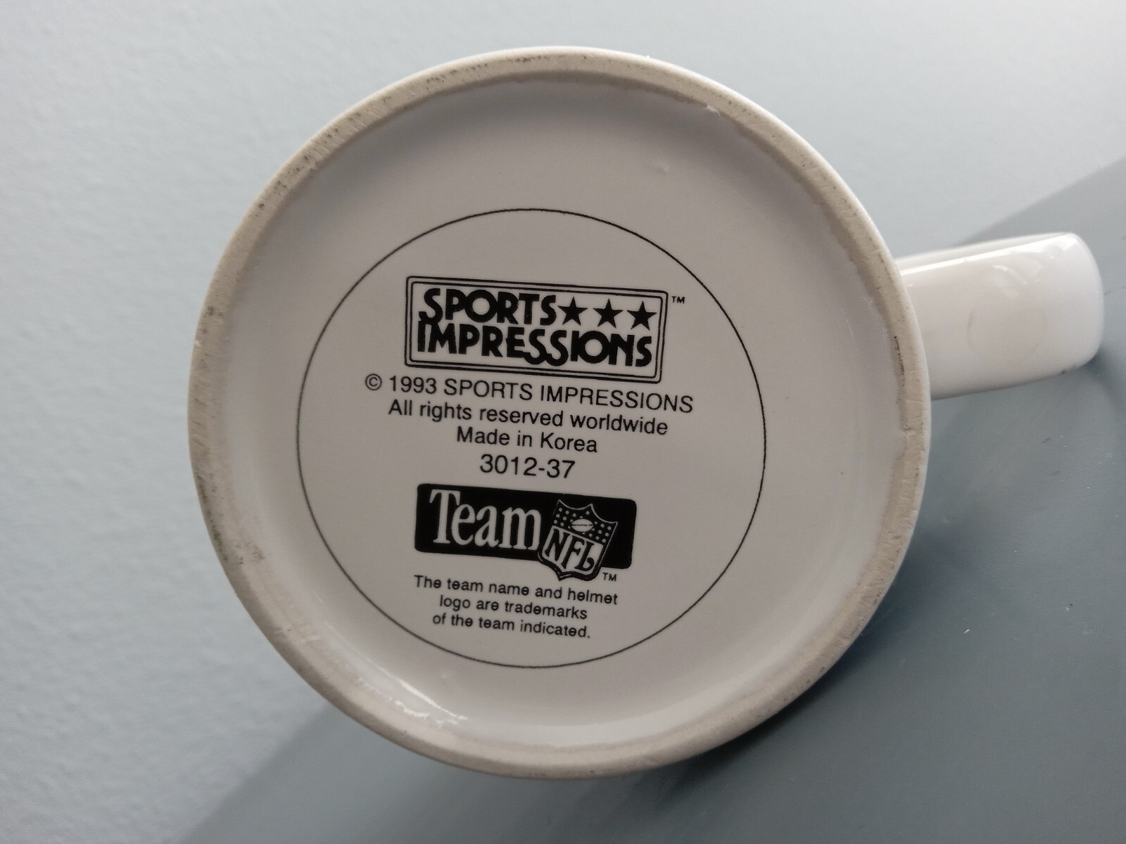 NFL Barry Sanders 1993 Sports Impressions Superstar Collectors Mug ...