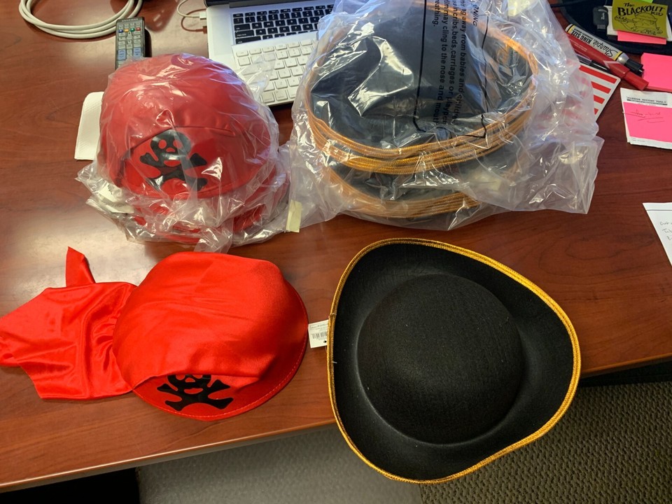 Pirate Skull Caps Pirate Hats Apparel Accessories Pirate Theme Party ...