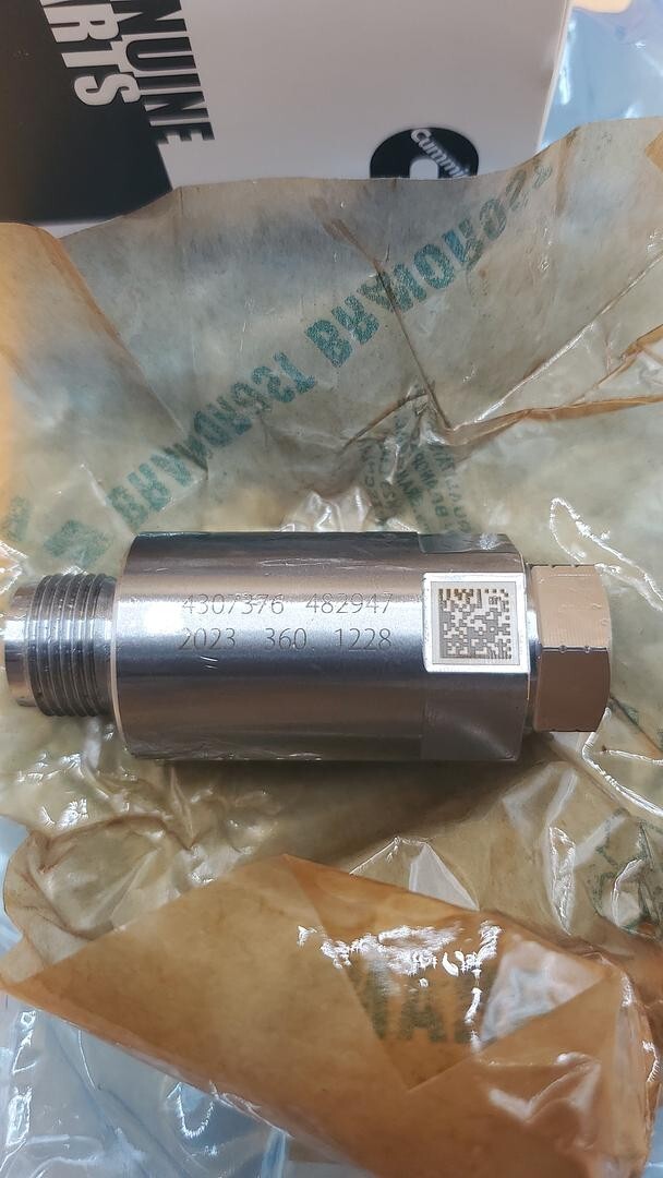 Genuine Cummins OEM Valve, Pressure Relief 4307376 | eBay