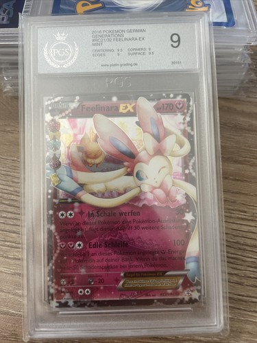 Pokemon X & Y Generations Radiant Collection RC21 Sylveon Ex PGS PSA 9 ...