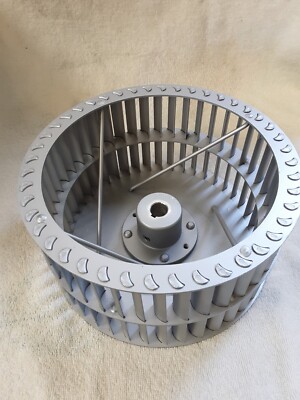 Blower Wheel Squirrel Cage Fan, 8 3/8" OD, 4 1/8" W, 5/8" bore, CW ...