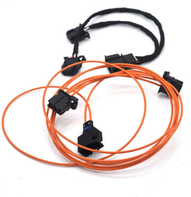 Optical Fibre Cable cd changer Connect SET for Audi Media Interface AMI ...