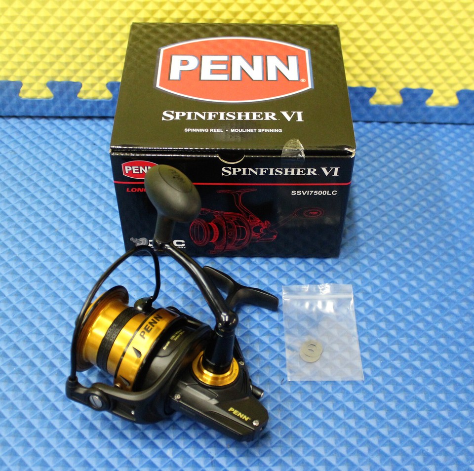PENN Spinfisher VI Long Cast Spinning Reel SSVI-LC- CHOOSE YOUR MODEL ...