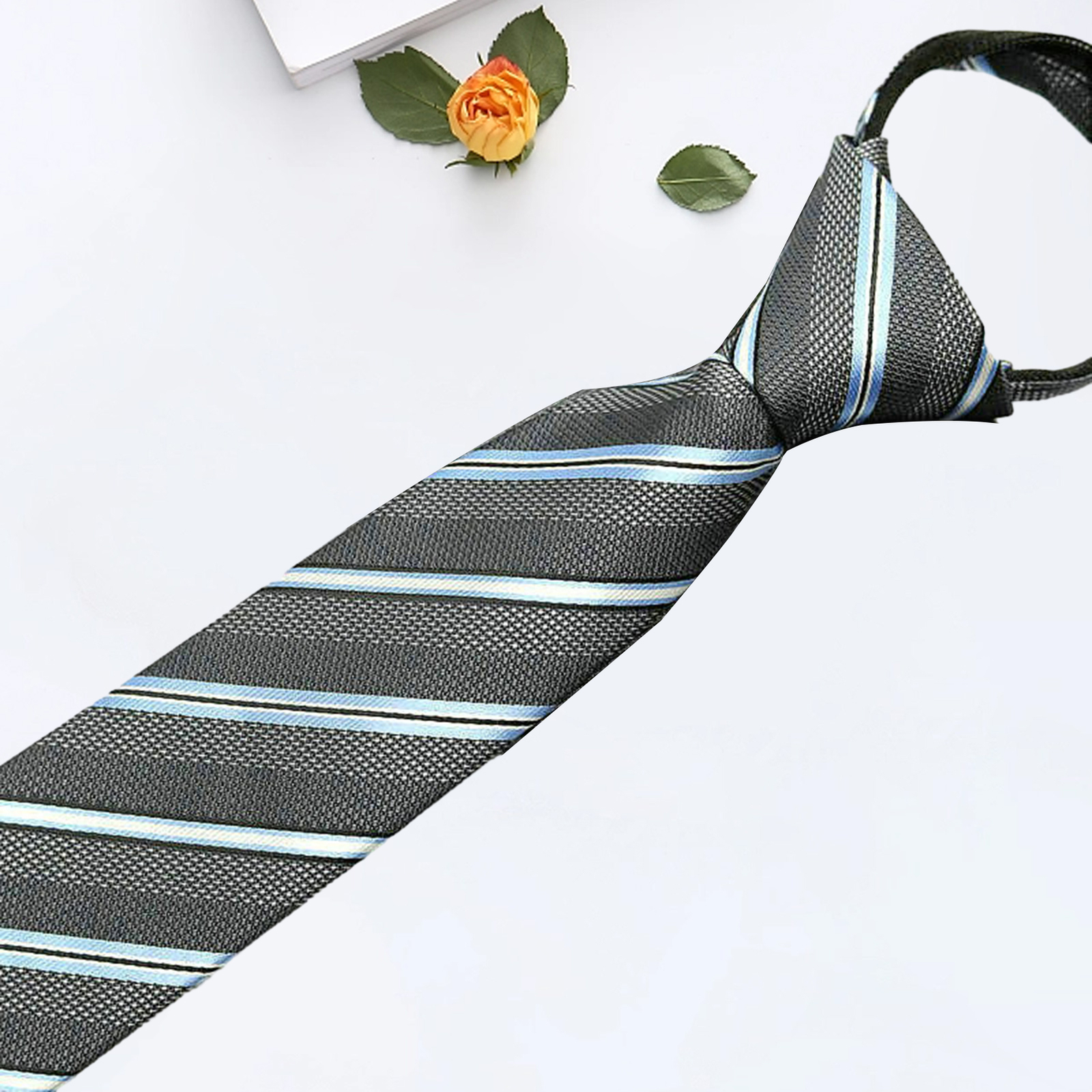 Business Tie Adjustable Match Shirt Party Men Business Tie Anti-wrinkle ...