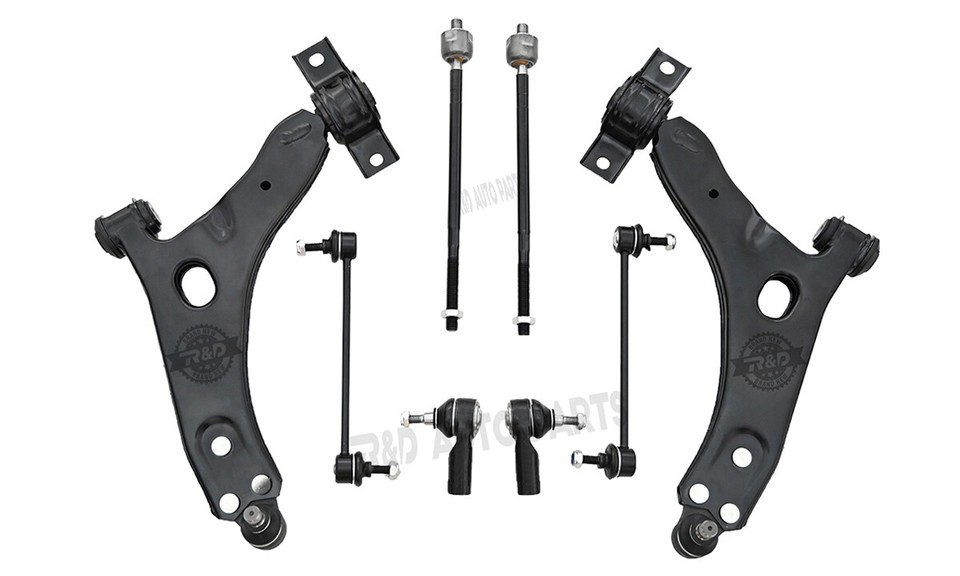 New Front Subframe Crossmember W/Front Lower Control Arms For Ford ...