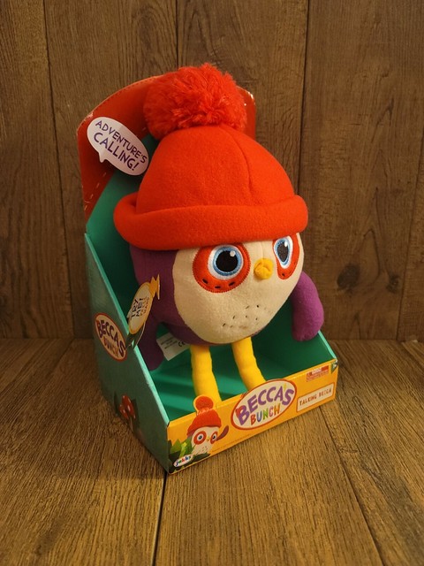 Becca's Bunch Becca Talking Plush Soft Toy With 5 Phrases and 2 Songs ...