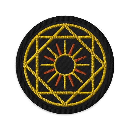 Exotic Sunshine Star Embroidered Patch | eBay