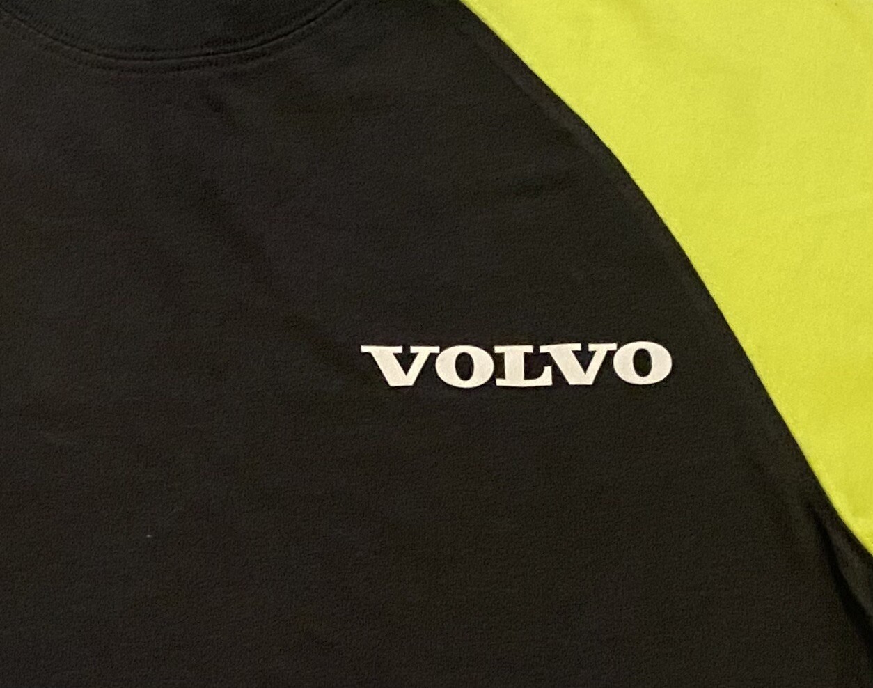 Volvo Automobiles Logo Charcoal & Fluorescent Yellow… - Gem