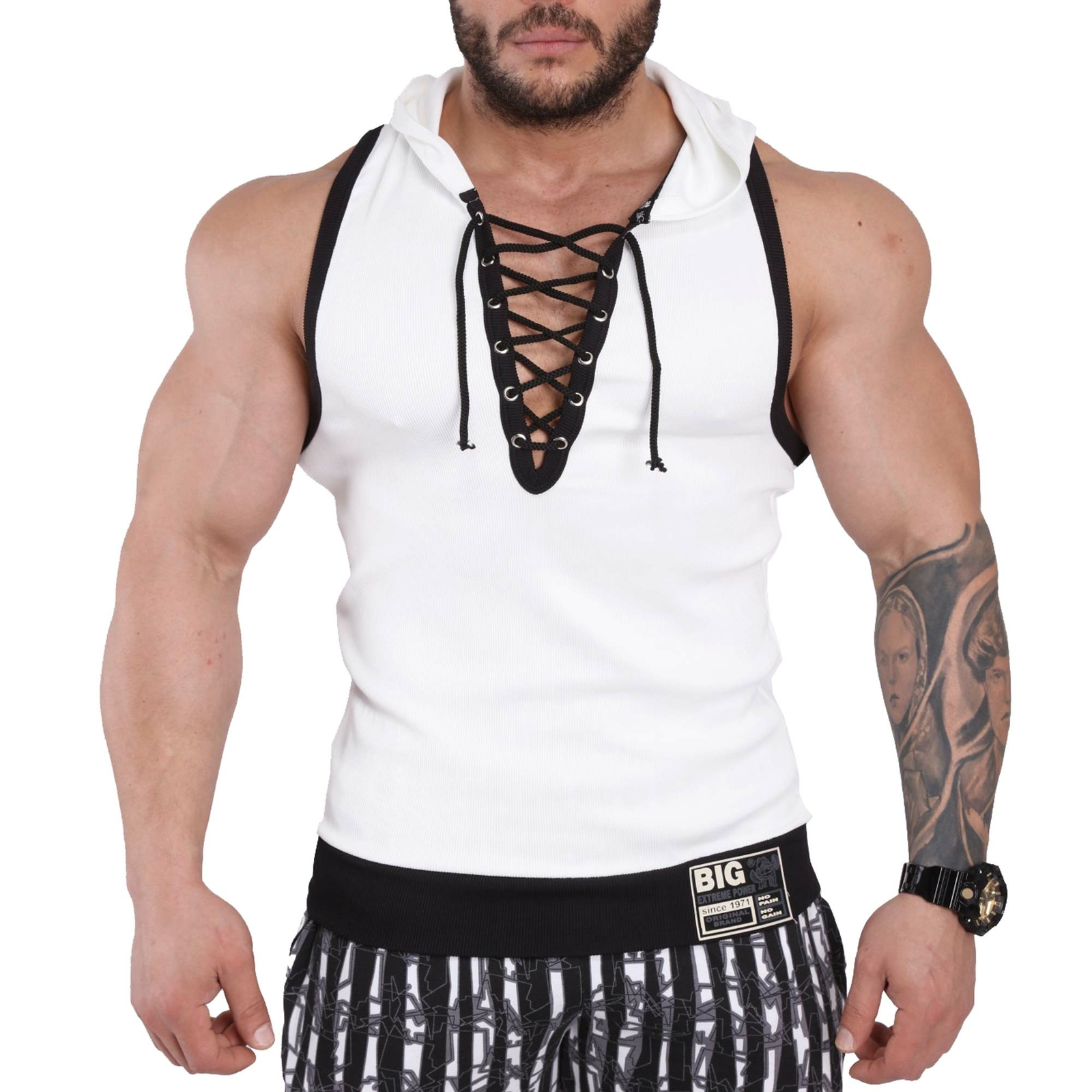 BIG SM EXTREME SPORTSWEAR Muscleshirt Tank Top Stringer Bodybuilding ...