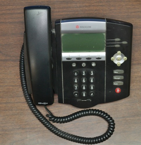 Polycom SoundPoint IP 450 Phone IP450 2201-12450-001 POE | eBay