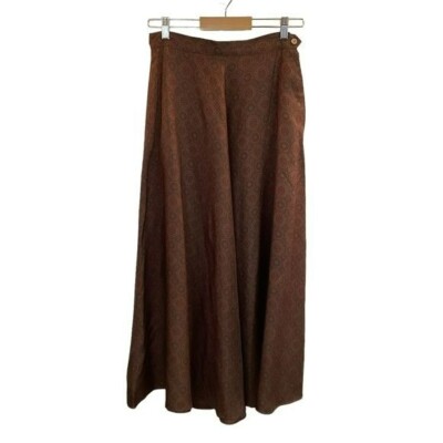 Alcott & Andrew’s 100% Silk Skirt Geometric Print | eBay