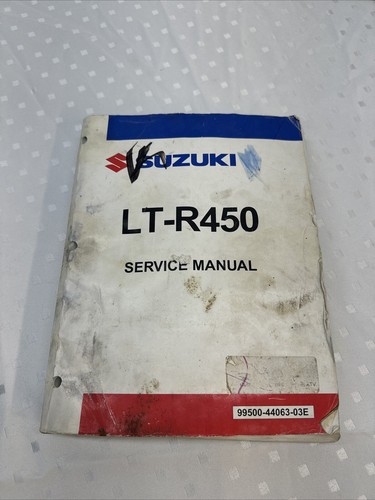 SUZUKI LT450R LTR450 450 QUAD RACER SERVICE SHOP REPAIR MANUAL, BOOK ...