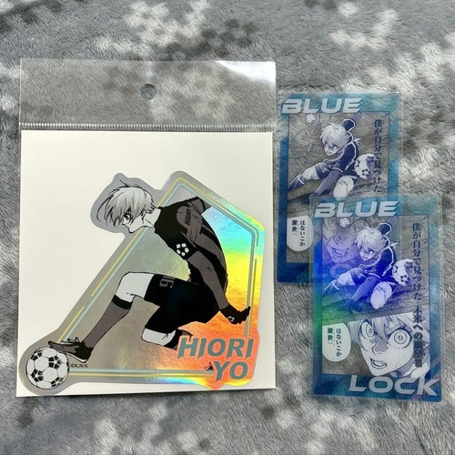 Blue Lock Ice Sheep Aurora Clear Card Sticker Set 3 Pieces | eBay