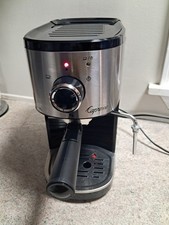 Capresso - Espresso and Cappuccino Maker - Black/Stainless-Steel for ...