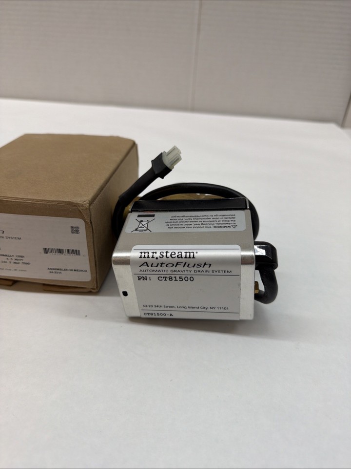 Mr. Steam CT81500 auto flush for MX generators NEW NIB | eBay