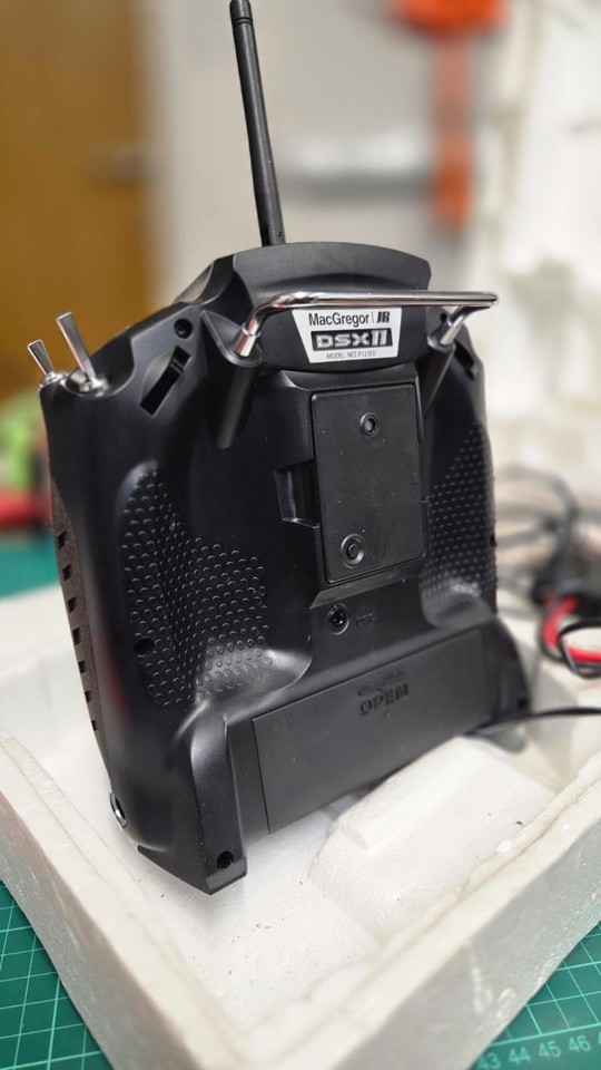 JR DSX11 rc radio transmitter with JR RD 1222 12 channel rx and 4 ...