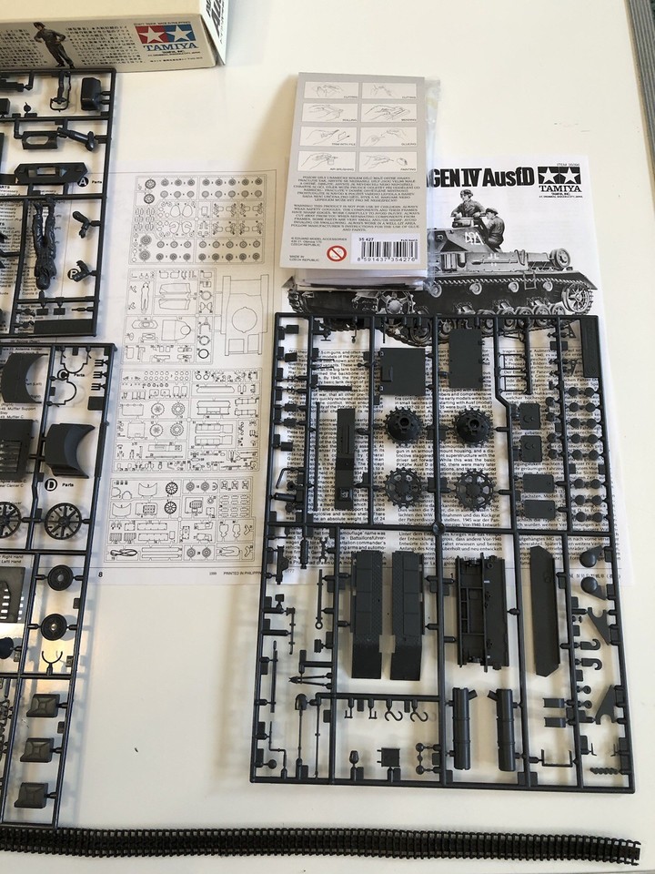 1/35 Panzer IVD (Tamiya, Scale Model Kit) & Eduard Detail Set / Express ...