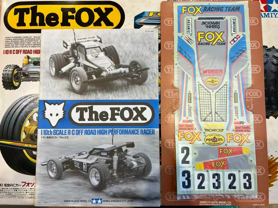 TAMIYA 1/10 RC THE FOX 2WD BUGGY VINTAGE 58051 | eBay