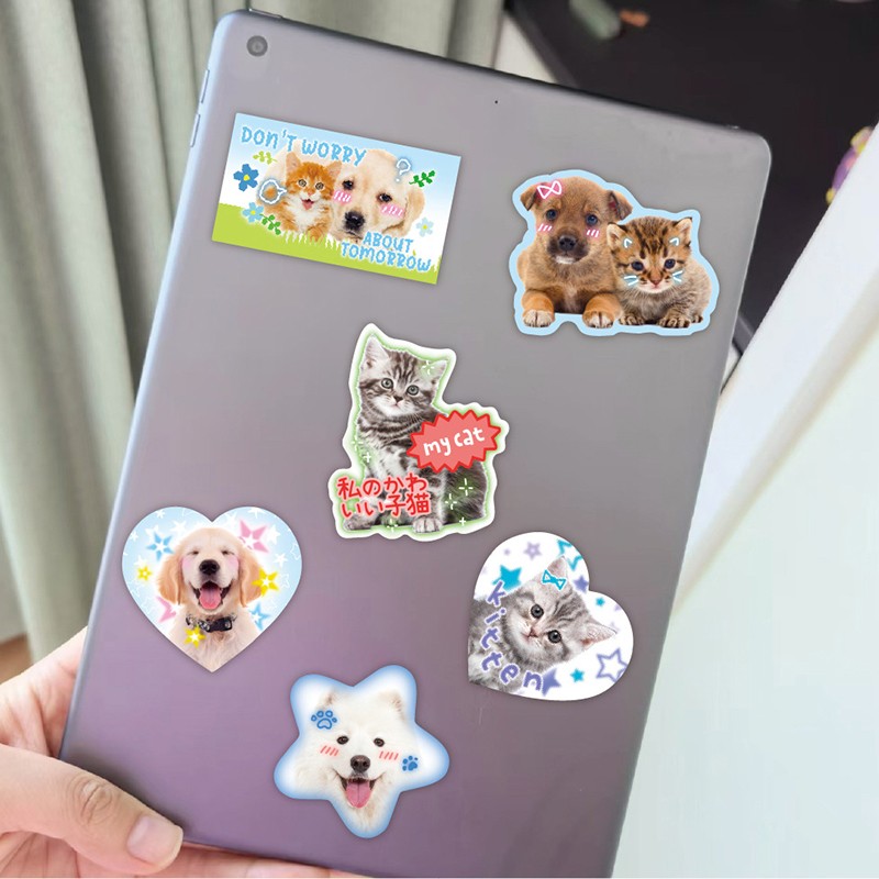 40Pcs Cute Animal Decals Waterproof Sealing Sticker For Laptop Luggage ...