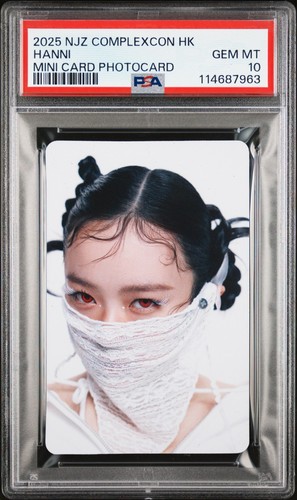 2025 NJZ ComplexCon Hong Kong Mini Card Photocard Hanni PSA 10 | eBay