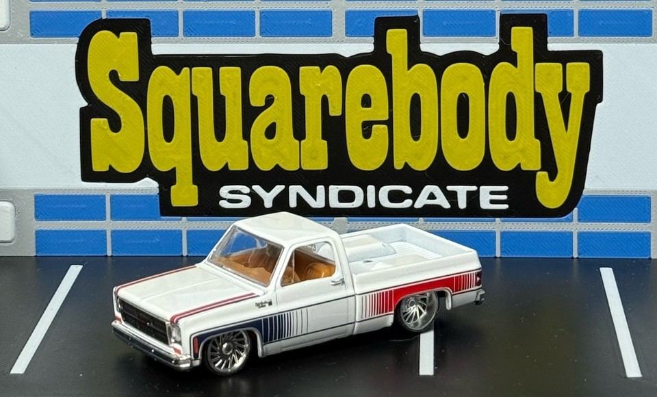 Custom M2 GMC Chevrolet Sierra Silverado Syndicate Series SS02 3d Resin ...
