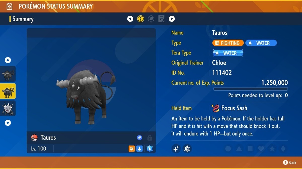 Pokemon Tauros Surf