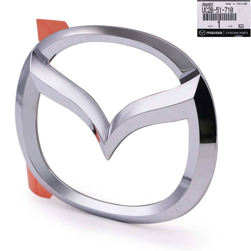 Tailgate Logo Emblem Rear Cover Chrome For Mazda BT-50 Pro 4x2 4x4 2012 ...