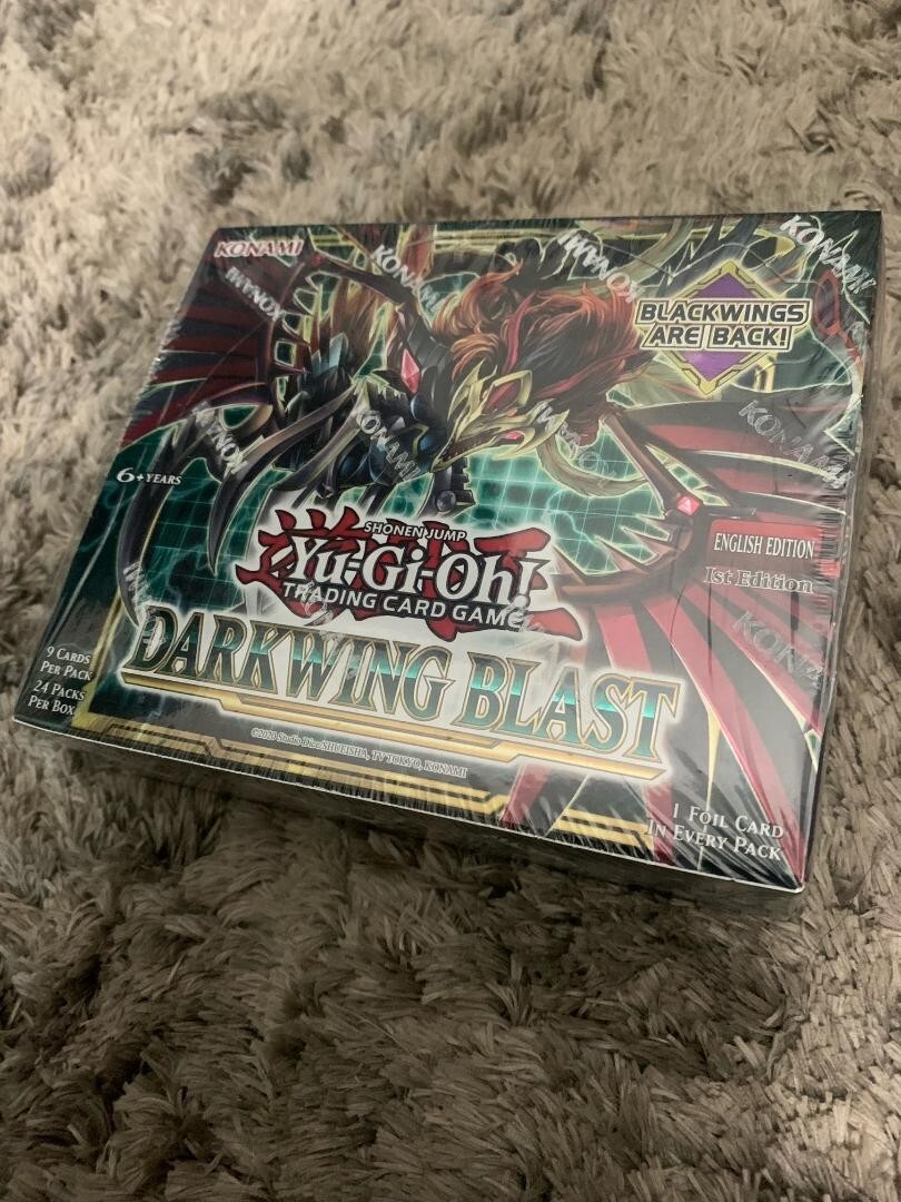 Konami Yu-Gi-Oh! TCG Darkwing Blast Booster Box 83717858676 | eBay