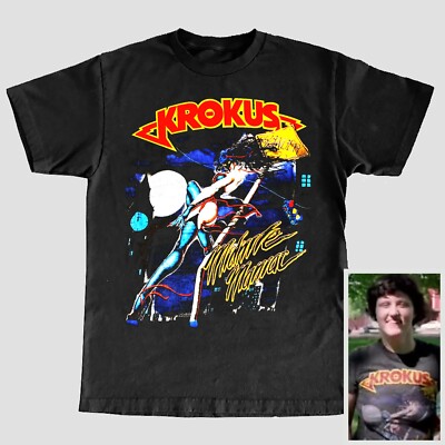 Krokus 'Midnight Maniac' T-Shirt. (Gummo) | eBay