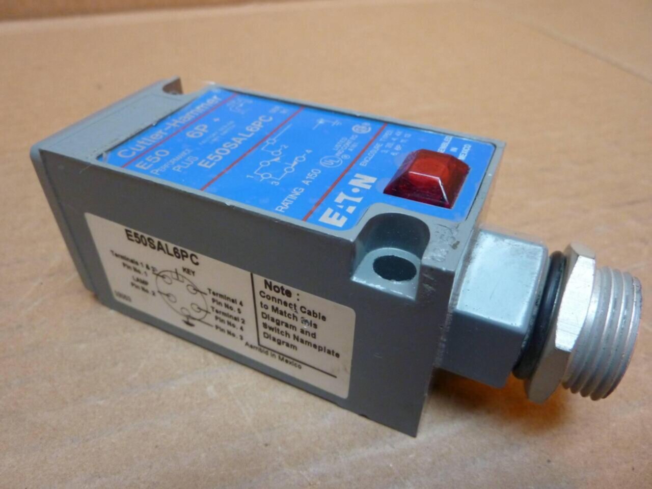 CUTLER HAMMER Limit Switch E50SAL6PC Scratch & Dent #23159 | eBay