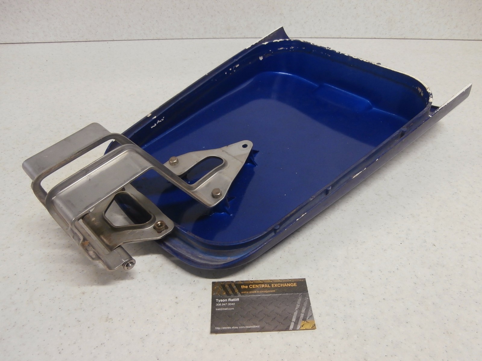 90 Kawasaki Jet Ski 650TS 650 TS Genuine Front Hull Storage Box Lid ...