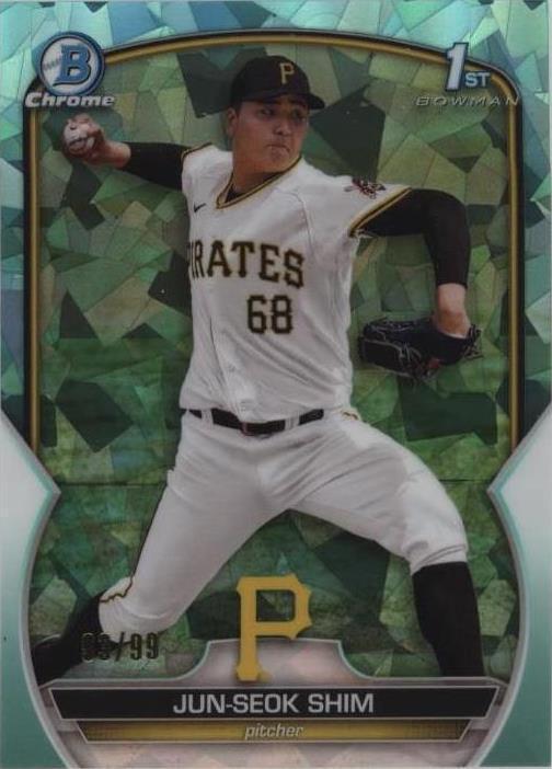 2023 Bowman Chrome Sapphire Edition - Prospects Jun-Seok Shim #BCP-153 ...