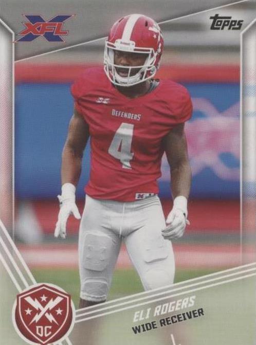 2020 Topps XFL - Eli Rogers #122 for sale online | eBay