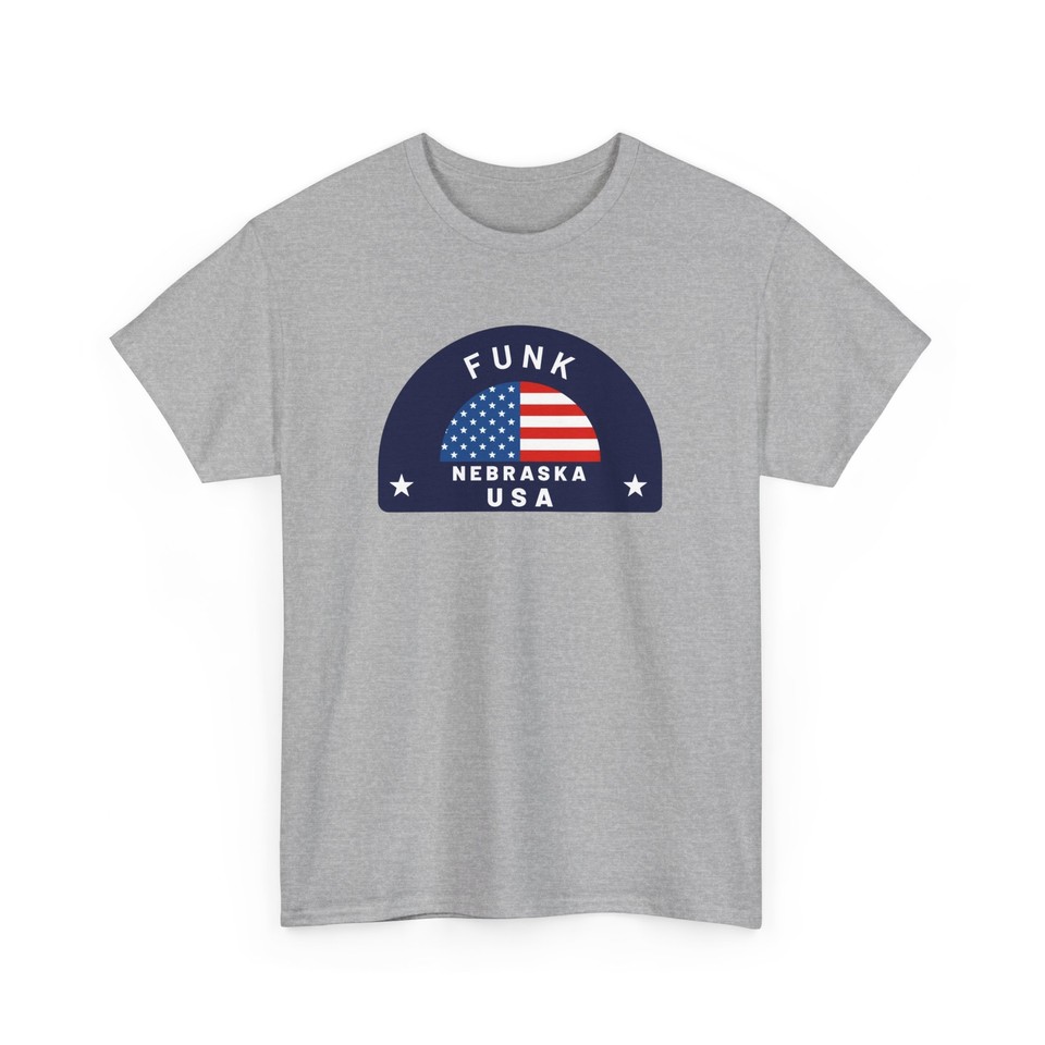 Funk, Nebraska - Unisex Heavy Cotton Tee | eBay