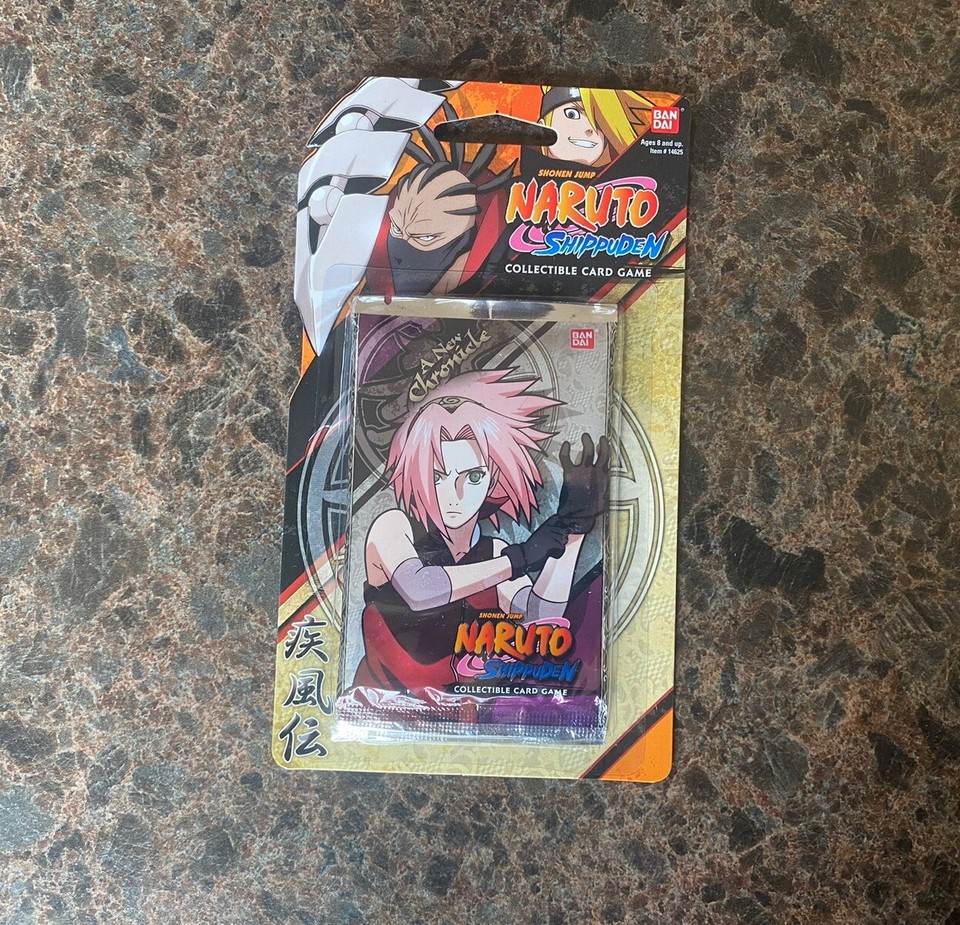 Naruto Shippuden TCG CCG A New Chronicle Blister Booster Packs (1ST ...