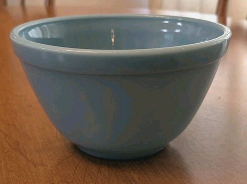 Vintage Pyrex 401 Blue Belle Delphite Mixing Bowl 1.5 Pint HTF 1960's ...