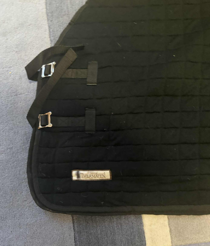 Thermatex Black Rug Brand New 6ft6 | eBay