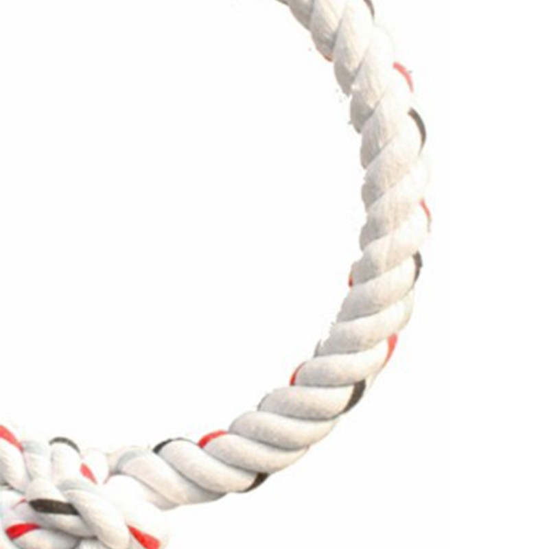 Pet Parrot Birds Cage Toy Cotton Rope Circle Ring Stand Chew Bite ...