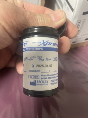 NOVA BIOMEDICAL 42214 Stat Strip Xpress Glu Test Box Of 18 | eBay