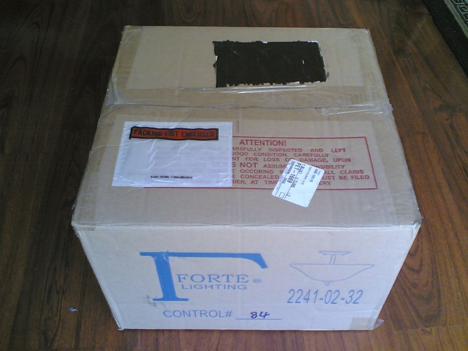 NIB Nice Forte-Lighting Semi-Flush Mount 2-Bulbs CEILING LIGHT (2241-02 ...