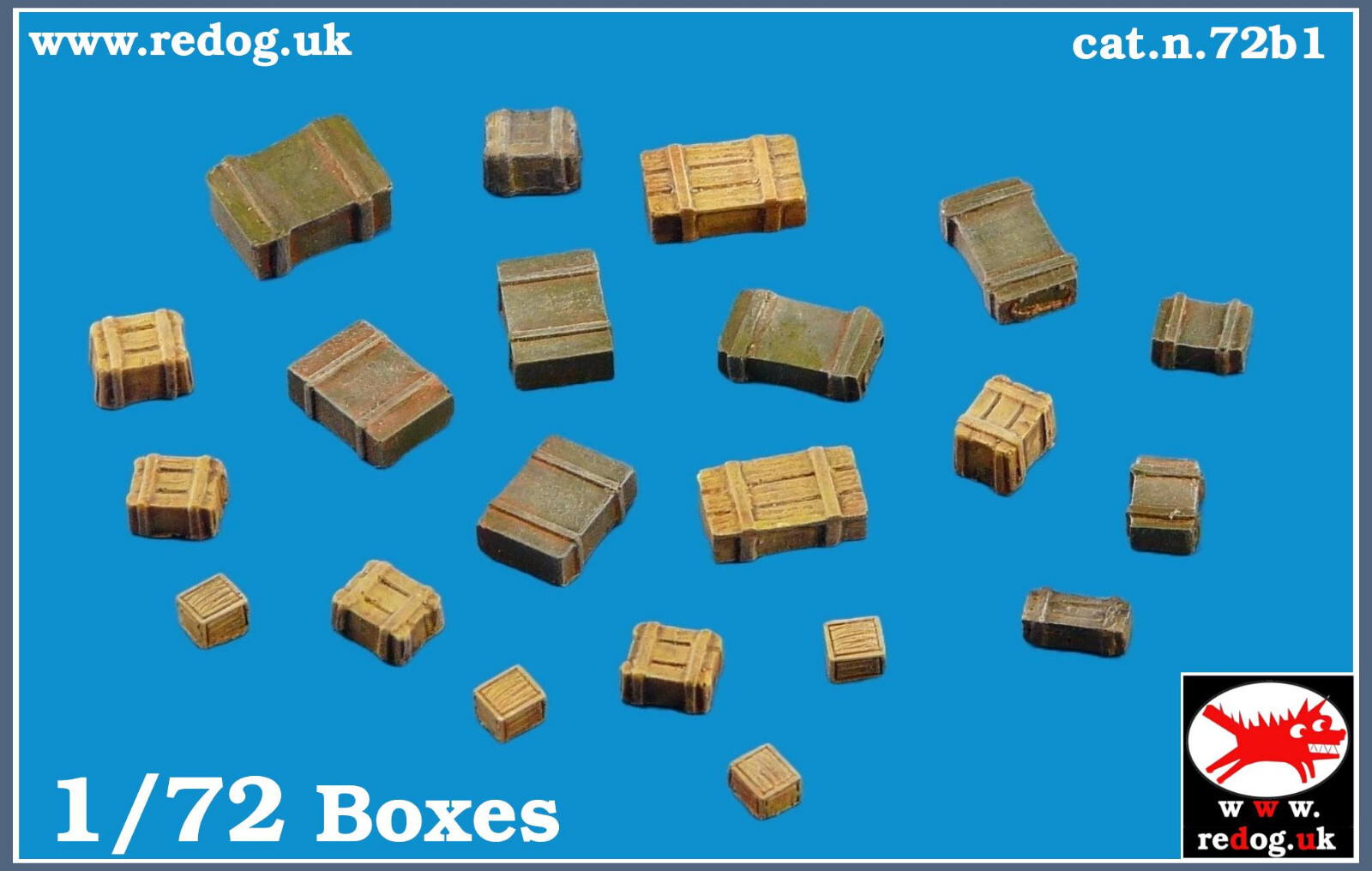 Redog 1/72/76 Stowage kit - military boxes / b1 | eBay UK