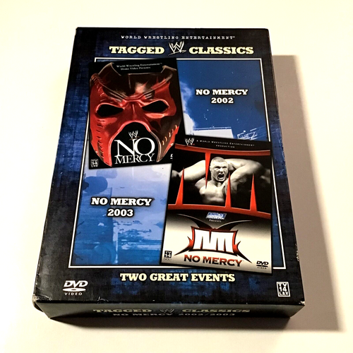 WWE Tagged Classics 2 DVD Set: No Mercy 2002, No Mercy 2003 Rare HTF ...