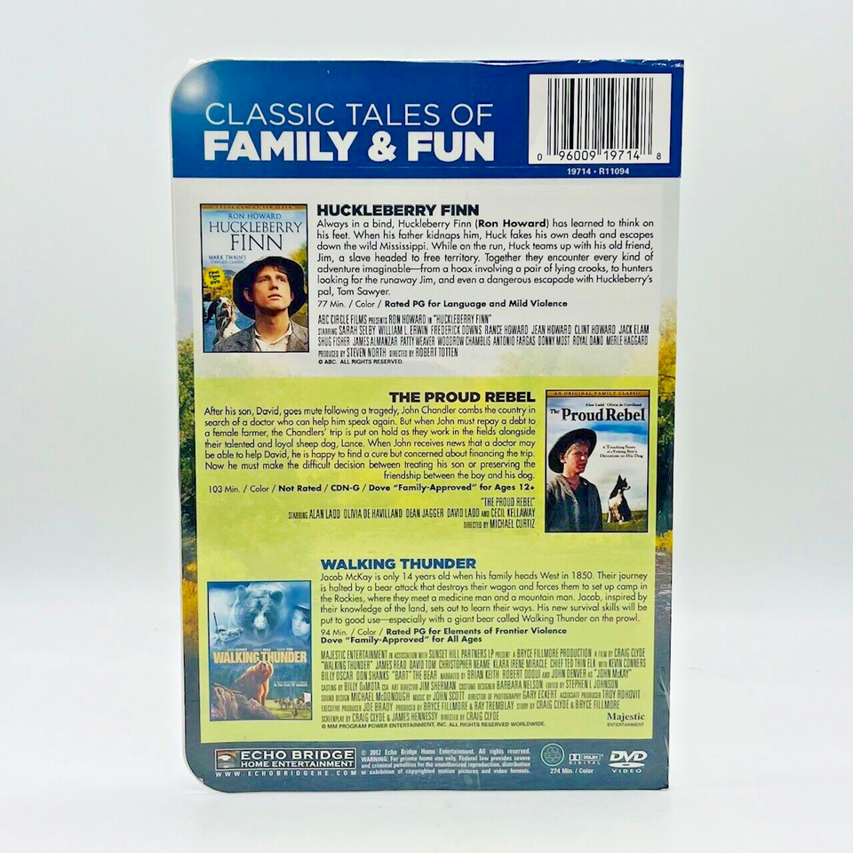3 ORIGINAL FAMILY FILMS DVD | eBay