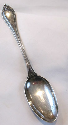 Towle Silversmiths Lion T hallmark Sterling Silver dessert Spoon 15.1g ...